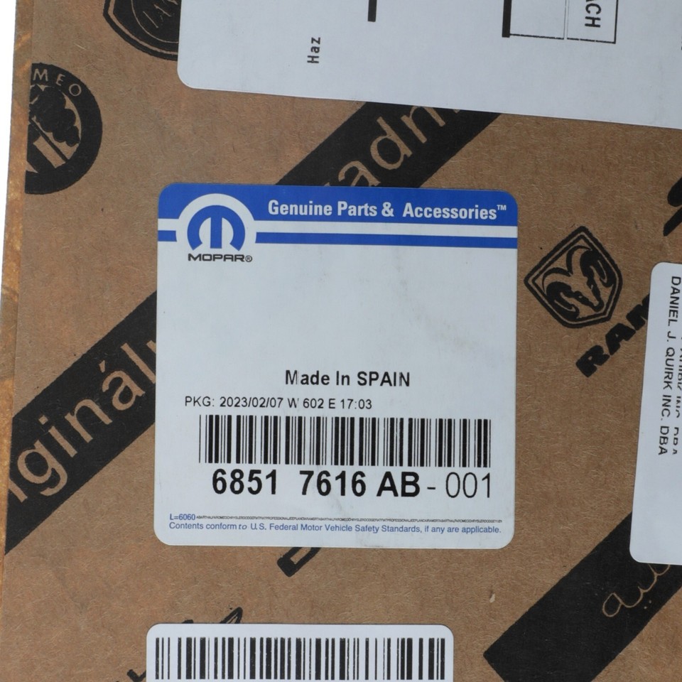 JEEP WAGONEER FRONT DOOR EMBLEM BADGE NAMEPLATE RIGHT OEM NEW MOPAR ...