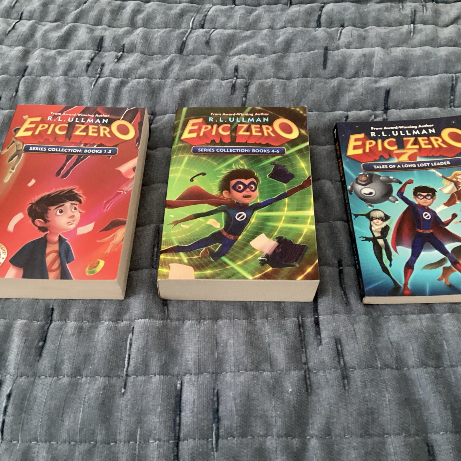 Epic Zero Books 1-7 Great Condition, Soft Cover. By: R.L. Ullman ...