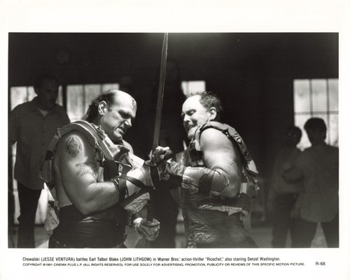 Ricochet 1991 Movie Photo John Lithgow Jesse Ventura 8x10 *P144b | eBay