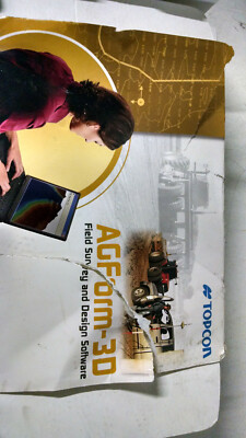 Topcon agform 3d field survey and design software 7040-0051 with manual open box | eBay