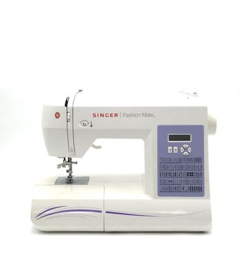 Singer 5500 Fashion Mate White Household Portable Electronic Sewing ...