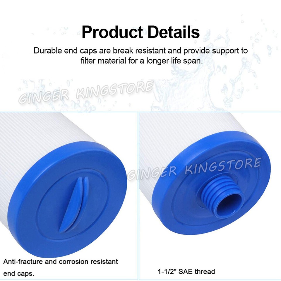 1-4X Filter Cartridge Spa Pool Sapphire Heritage Signature Cyclone ...