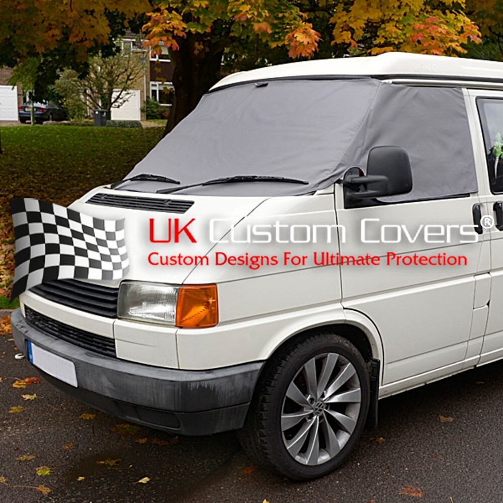 Vw Transporter T4 Screen Wrap Frost Cover Windscreen Tailored Grey 117 ...