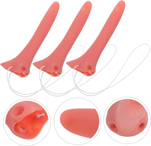 SUPVOX 3pcs Long Nose Cosplay Fake Props with Elastic Band Accessories ...