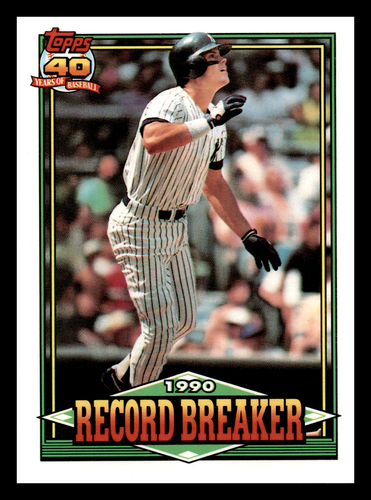 1991 O-Pee-Chee Kevin Maas Record Breaker #4 New York Yankees NM-MINT ...