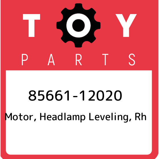 85661-12020 Toyota Motor, headlamp leveling, rh 8566112020, New Genuine ...