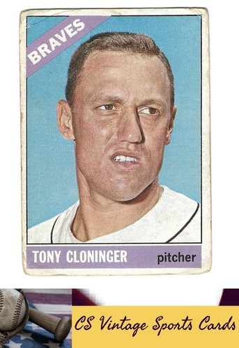 1966 Topps #10 Tony Cloninger | eBay