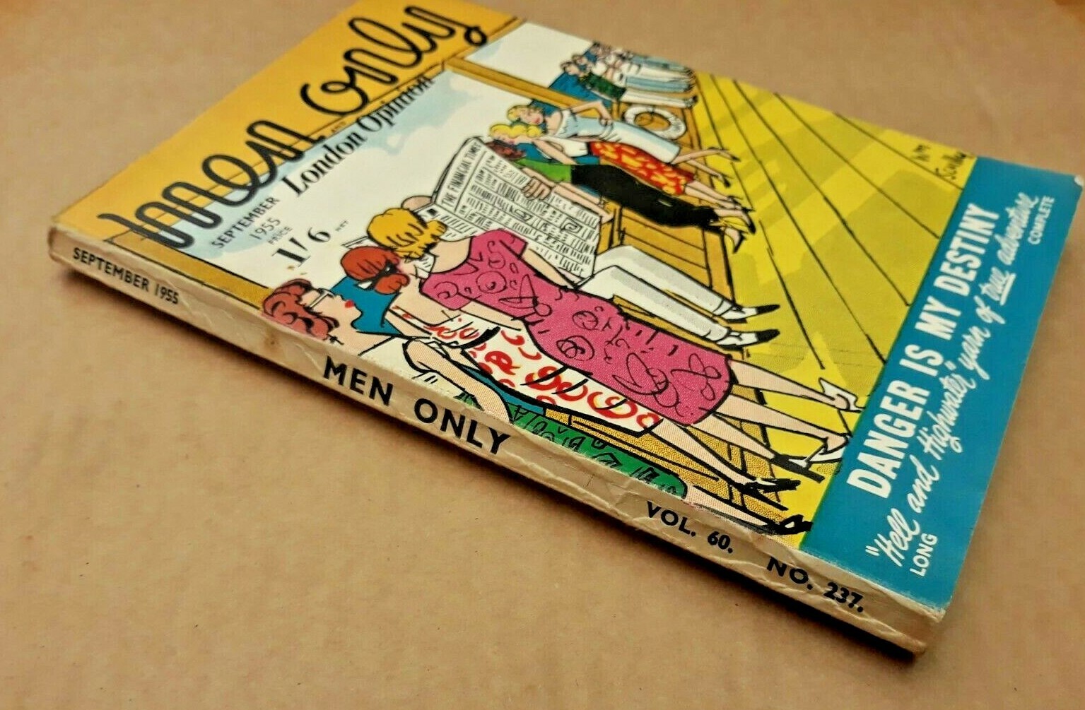 MenOnly magazine - September 1955 - Vol.60 No. 237 | eBay UK