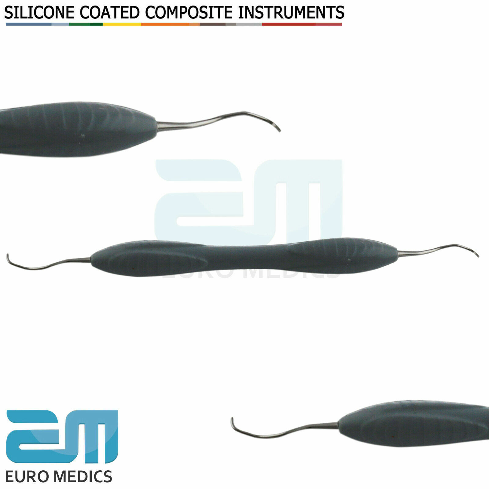 Dental Langer Curette Silicon Coated Handle Universal Periodontal ...