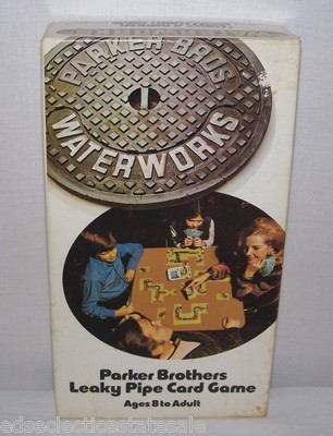 Parker Brothers ©1979 WATERWORKS Card Game 100% COMPLETE | eBay