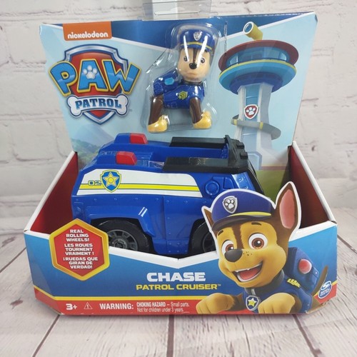 Paw Patrol Chase Patrol Cruiser with Chase Nickelodeon NIB 778988259825 ...