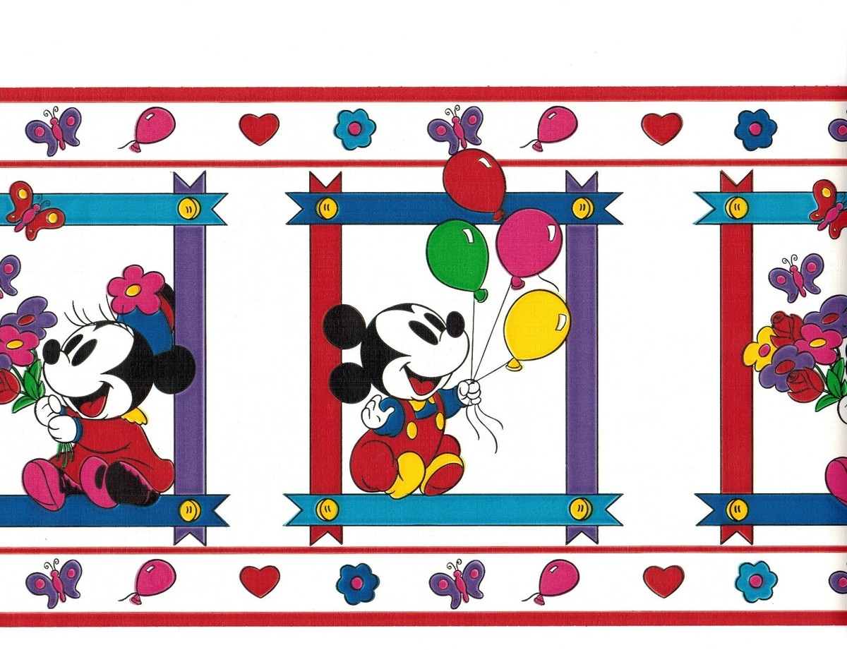 Mickey Borders And Frames