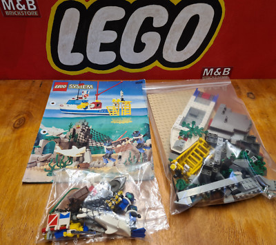 Lego System City Deep Sea Set 6558 Bonty Forschungs Schiff mit Hai Korb ...