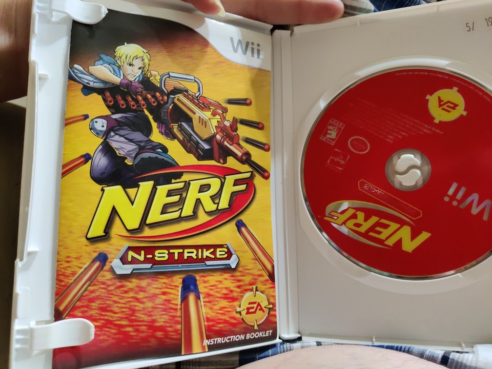 Nerf N-Strike Nintendo Wii Game,pre-owned | eBay