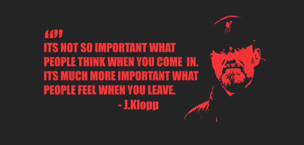 Liverpool FC Wall Decal/Sticker - The Boss - Jurgen Klopp Quotes ...