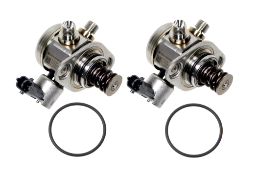 2x High Pressure Fuel Pumps w/ 2x O-Rings for LAND ROVER LR4 Range ...