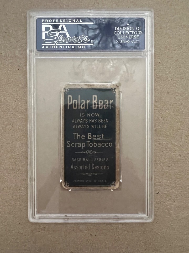 1909-11 T206 Jimmy Jackson PSA 2 Polar Bear | eBay
