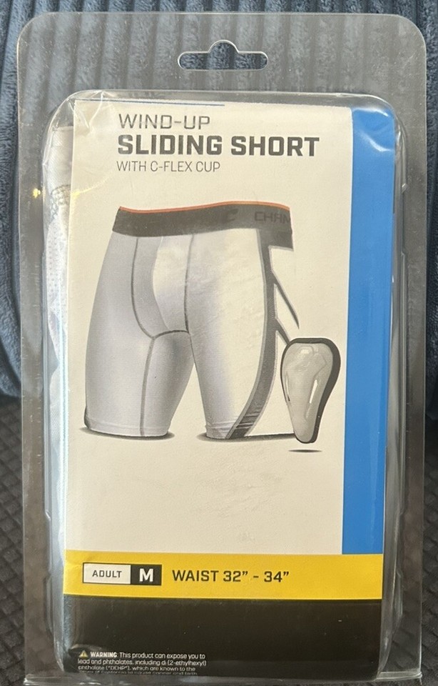 Champro Wind‑Up Adult Sliding Shorts w/ Cup – Baseball/Softball ...