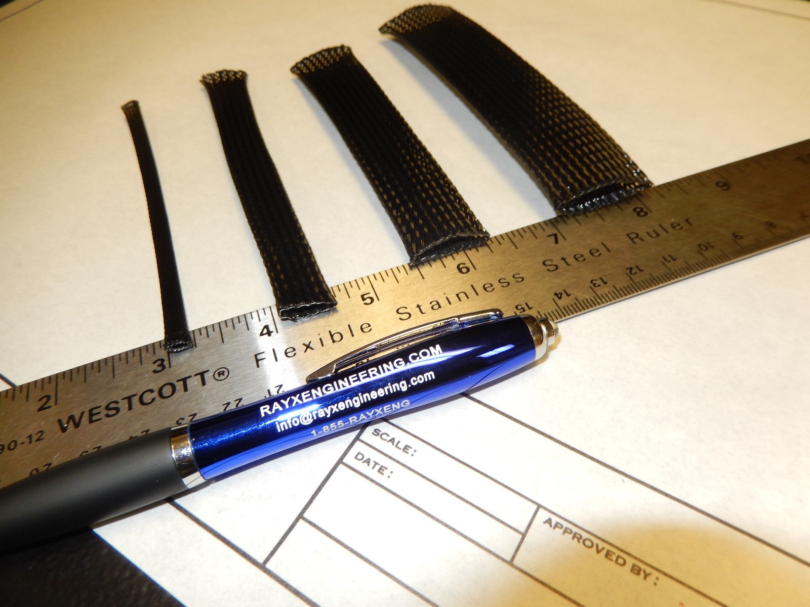 Braided Sleeving, Black, Wire Harness Covering, Loom | eBay