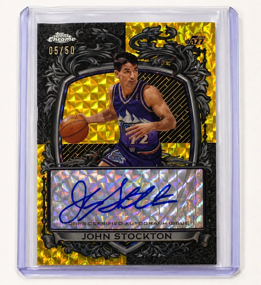 2025-26 Topps Chrome - John Stockton #SS-JS for sale | eBay