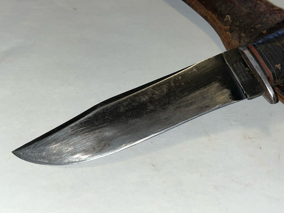 Early! Vintage Western Boulder Colorado Fixed Blade Pat No. 1967479 ...