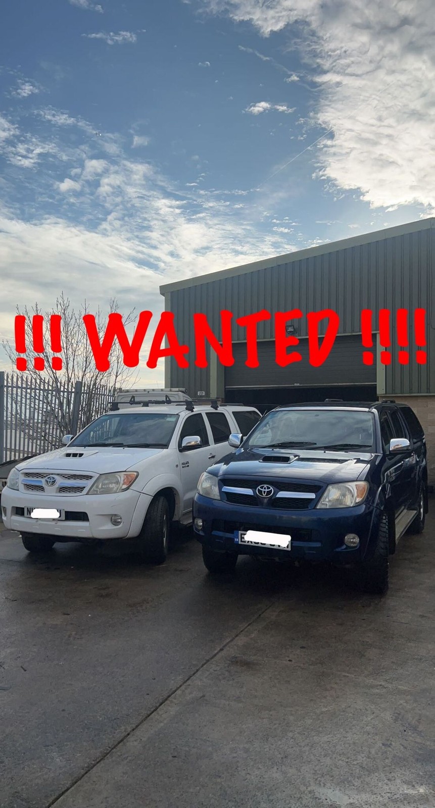 2008 Toyota Hilux WANTED ANY TOYOTA HILUX!!! TOP PRICES PAID!!!! ANY ...