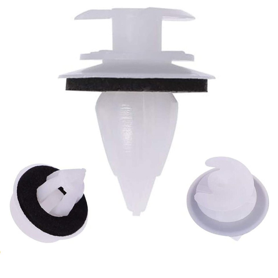 Set of 100 Door Panel Clips W/Seal Ring For BMW E30 E34 E36 E38 E46 X5 ...