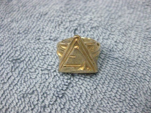14K GOLD VERY RARE AUSTIN POWERS ONE OF ONE DR.EVIL PINKY RING | eBay