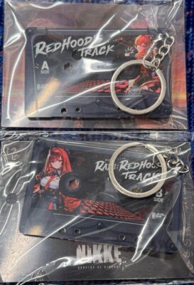 NIKKE GODDESS OF VICTORY Cassette Type Key Chain Rapi & Red Hood Set ...