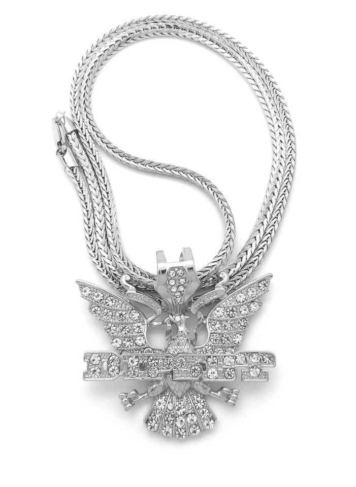 New Ice Bling DIPSET DIPLOMATS Pendant With 4mm 30" Franco Chain | eBay