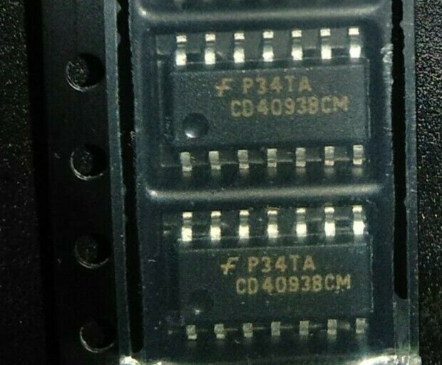 10x CD4093BCMX IC TRIGGER NAND QUAD 14-SOIC CD4093 4093 CD4093B 409 | eBay