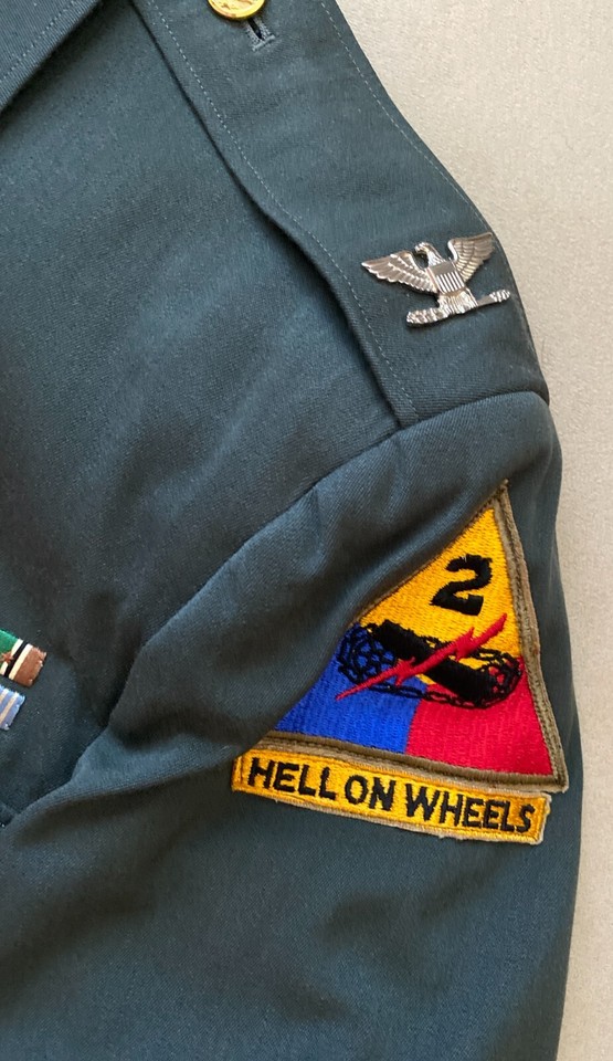 U S A Military Uniform (High Ranking) Named Colonel with (Ribbons ...