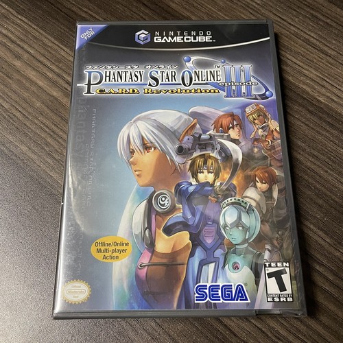 Phantasy Star Online Episode III C.A.R.D Revolution Nintendo Gamecube ...