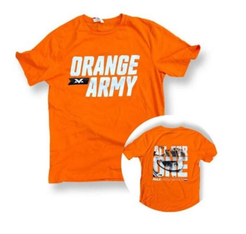 Max's Orange Army T-shirt XL Adult Size 22." x 31" | eBay