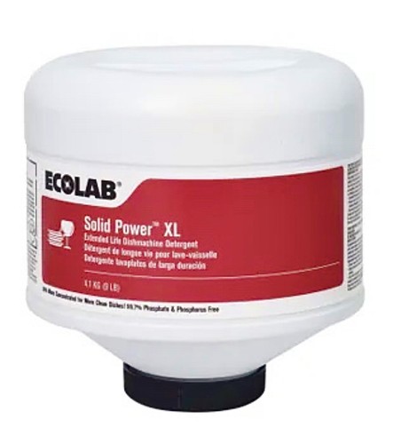Ecolab Solid Power XL Dish machine Detergent 1 Capsule 9 Pounds | eBay
