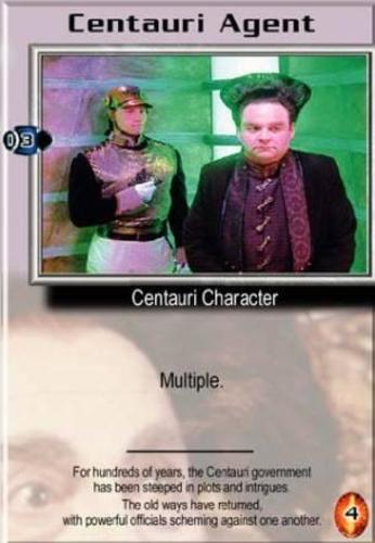 Babylon 5: Centauri Agent [Ungraded] from set B5 Premiere B5 Precedence ...