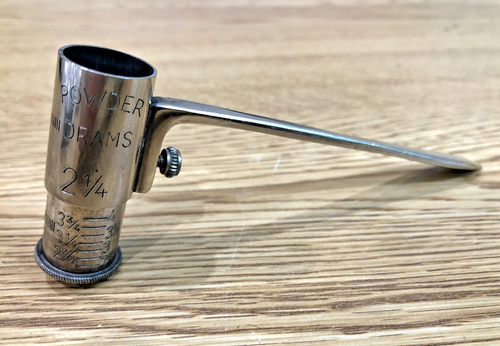Adjustable Shot Dipper Powder Drams Measure Scoop Shotgun and Black ...