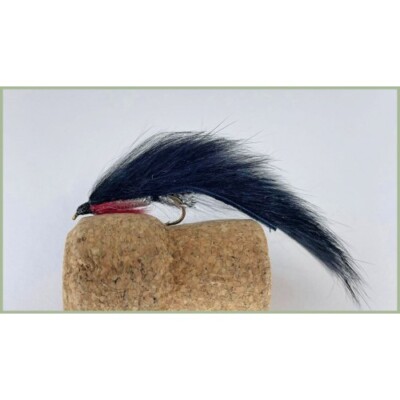 Black Zonker Trout Flies 6 Pack Unweighted Choice of Sizes, Best Flies, Minkies | eBay