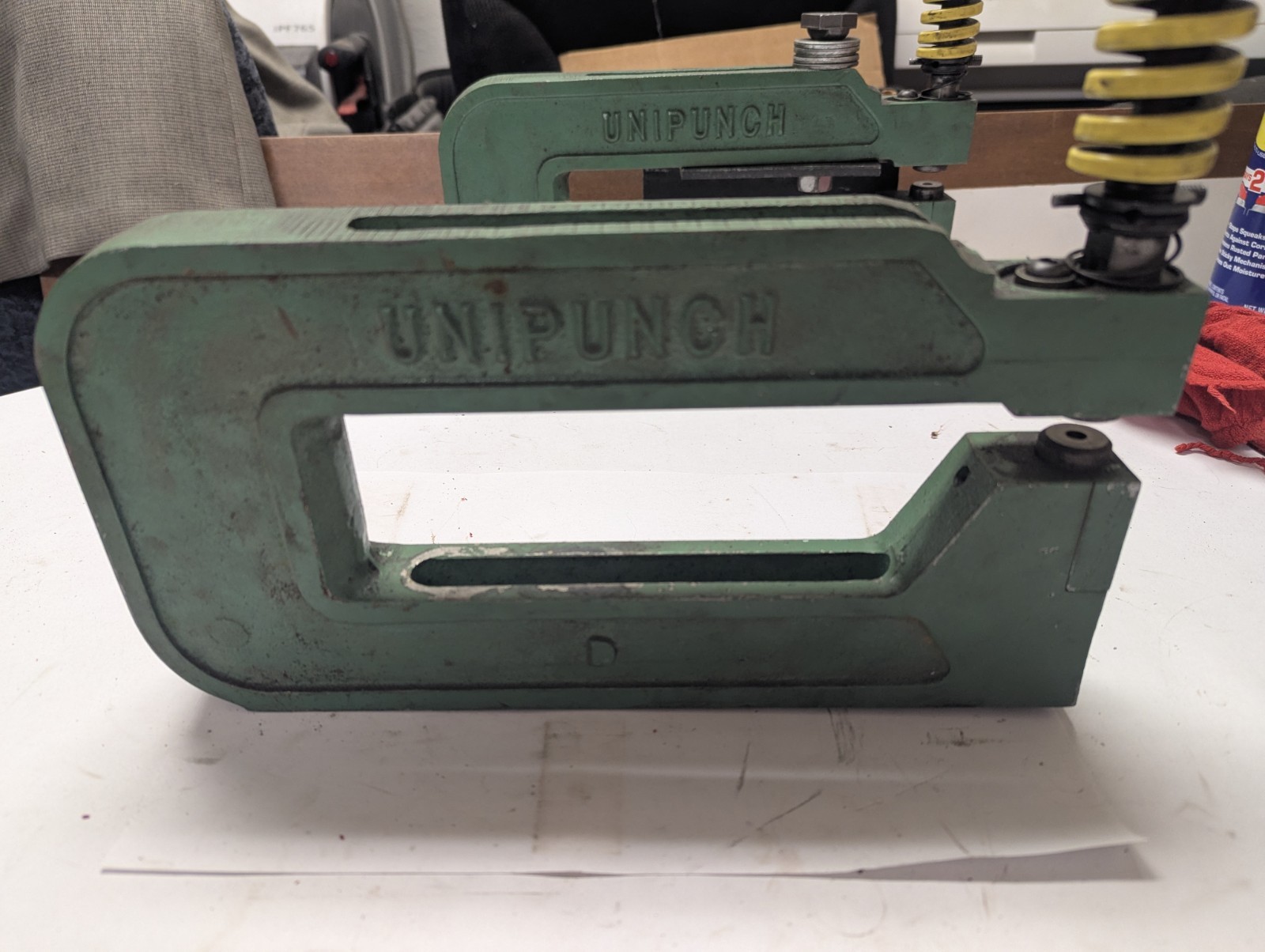 Unipunch 2100 8A 1 1/4 C Punch Round Unit, Complete set. | eBay