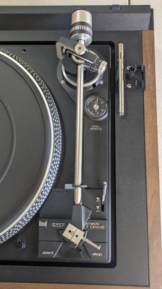 Vintage Dual CS-1257 Fully Automatic Belt Drive Turntable w/ Ortofon ...