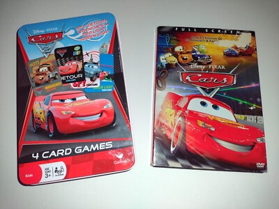 Cars 2 Four Card Games Cardinal Disney Pixar & Disney Cars DVD Movie. 2 ...