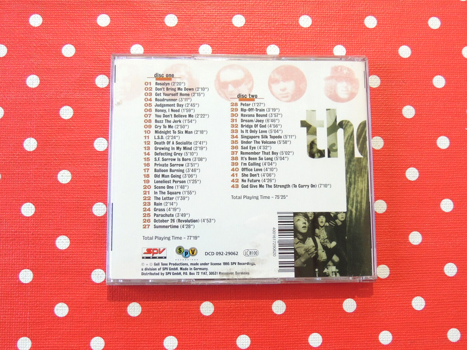 The Pretty Things / Unrepentant - The Anthology - 43 Tracks 2x CD Album ...