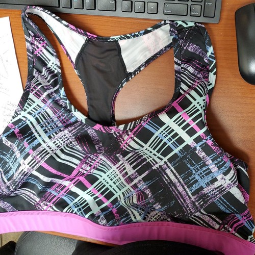 Lularoe 3x INVINCIBLE SPORTS BRA purple blue black pink | eBay