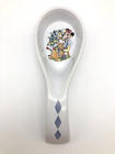 Disney Minnie Mouse Spoon Rest Ceramic Garden Apples | eBay