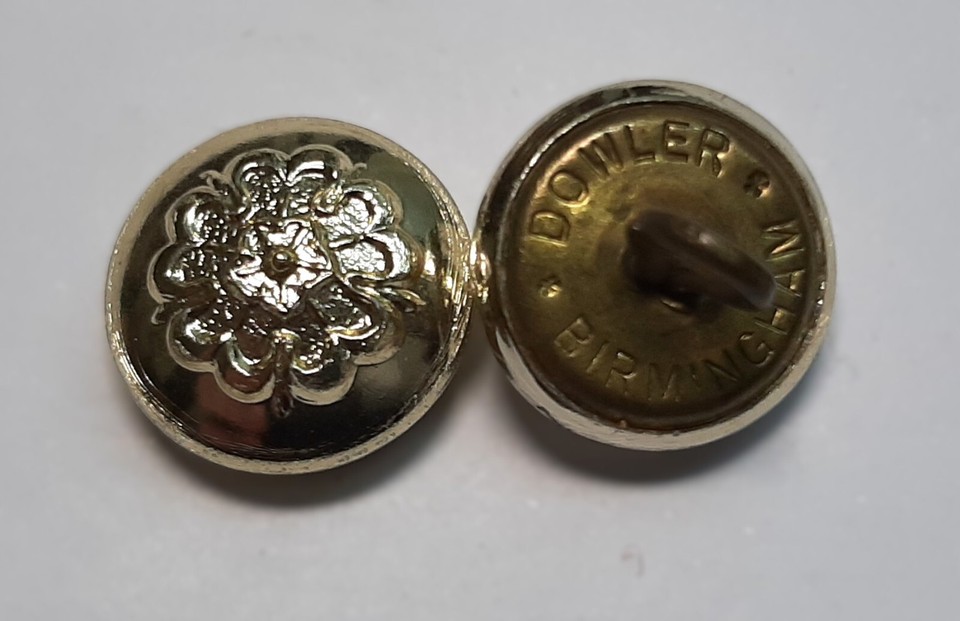 QLR Abzeichenknöpfe British Army Queen's Lancashire Regiment Uniform ...