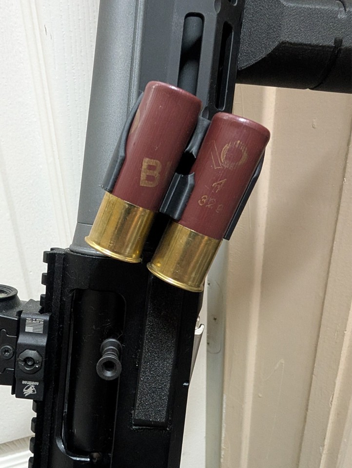 12 Gauge Double Match Saver New Design! M-Lok Angled Shotgun Shell ...