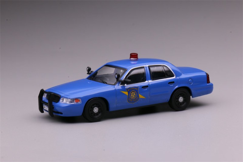 596Model 1:64 Michigan/Wisconsin State Police Blue Diecast Model Car | eBay