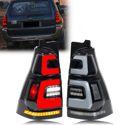 LED Tail Lights for Toyota 4Runner 4th GEN 03-09 Sequential Animation ...