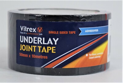 Vitrex Black Underlay Joint Tape Roll 50mm x 40 metres (4 x 10m rolls) BRAND NEW | eBay UK