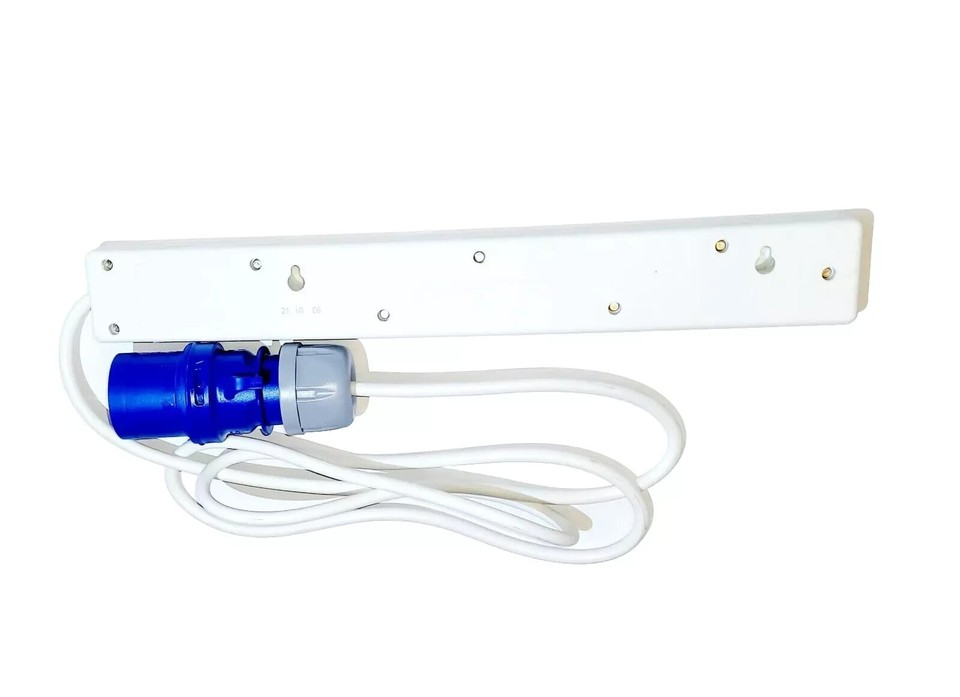 Generator Fly Lead 16 Amp Plug To 13A 6 Gang Socket Caravan Hook Up ...